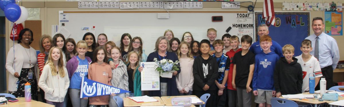 Our October Impact Award Winner is WMS Teacher Beth Smith! | News Details