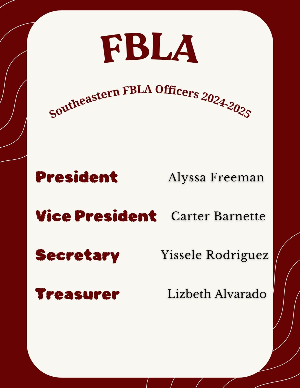 FBLA Officers! | News Details