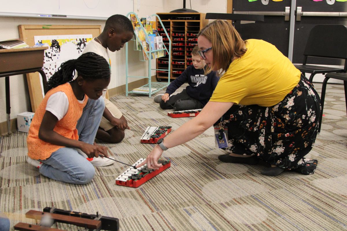 Little Britain students create Halloween melodies in music class | News ...