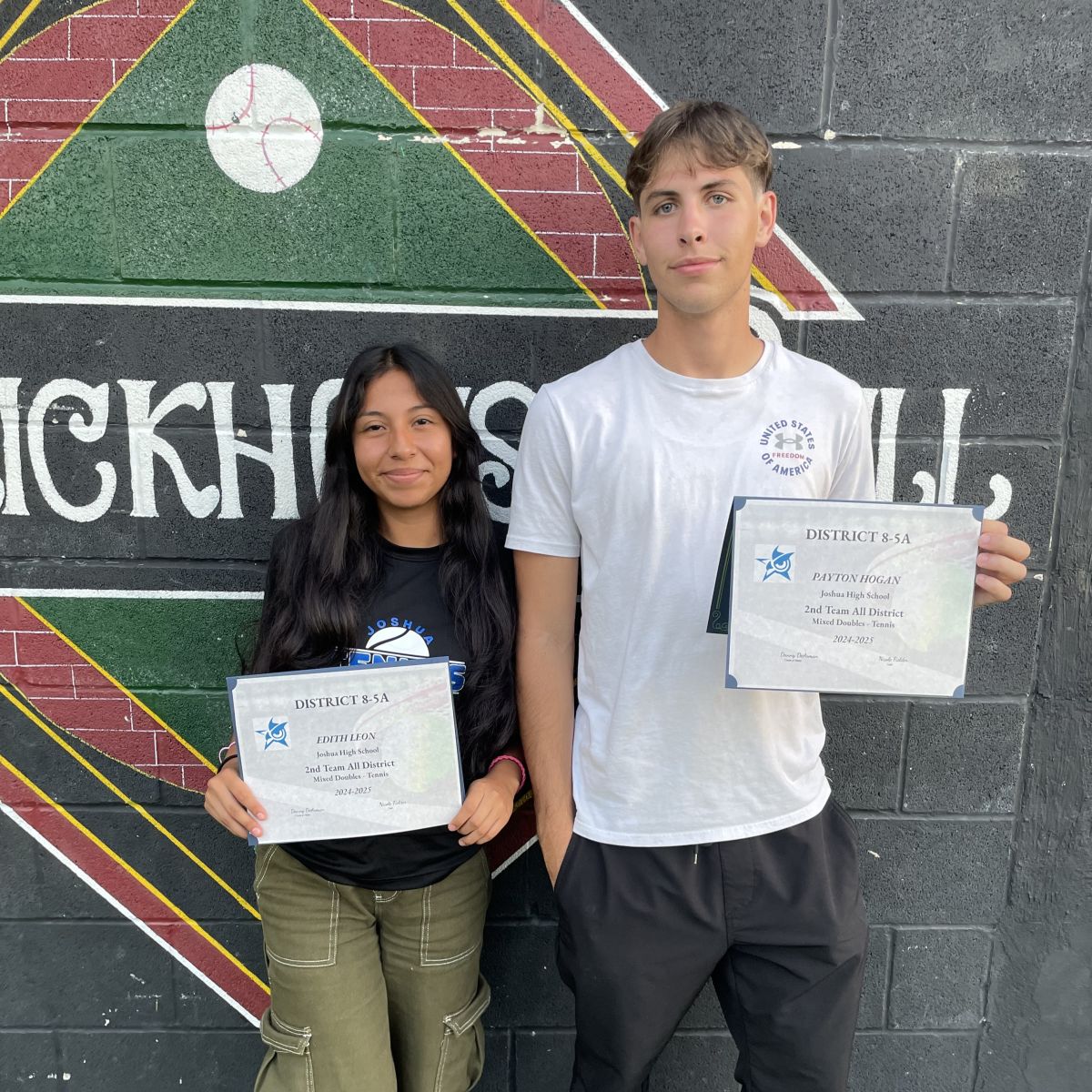 JHS Tennis earns 7 All-District awards this fall | Joshua ISD News Details