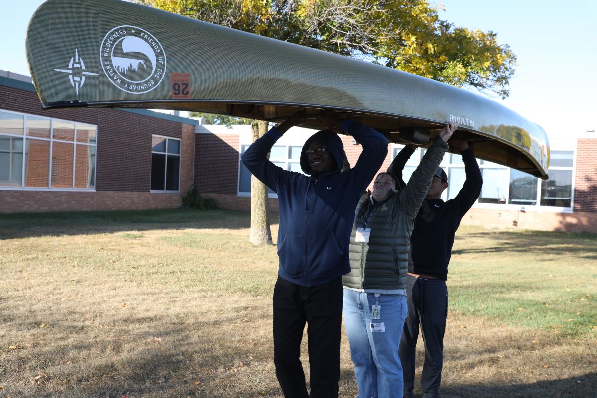 Osseo Education Center students participate in outdoor activities with ...