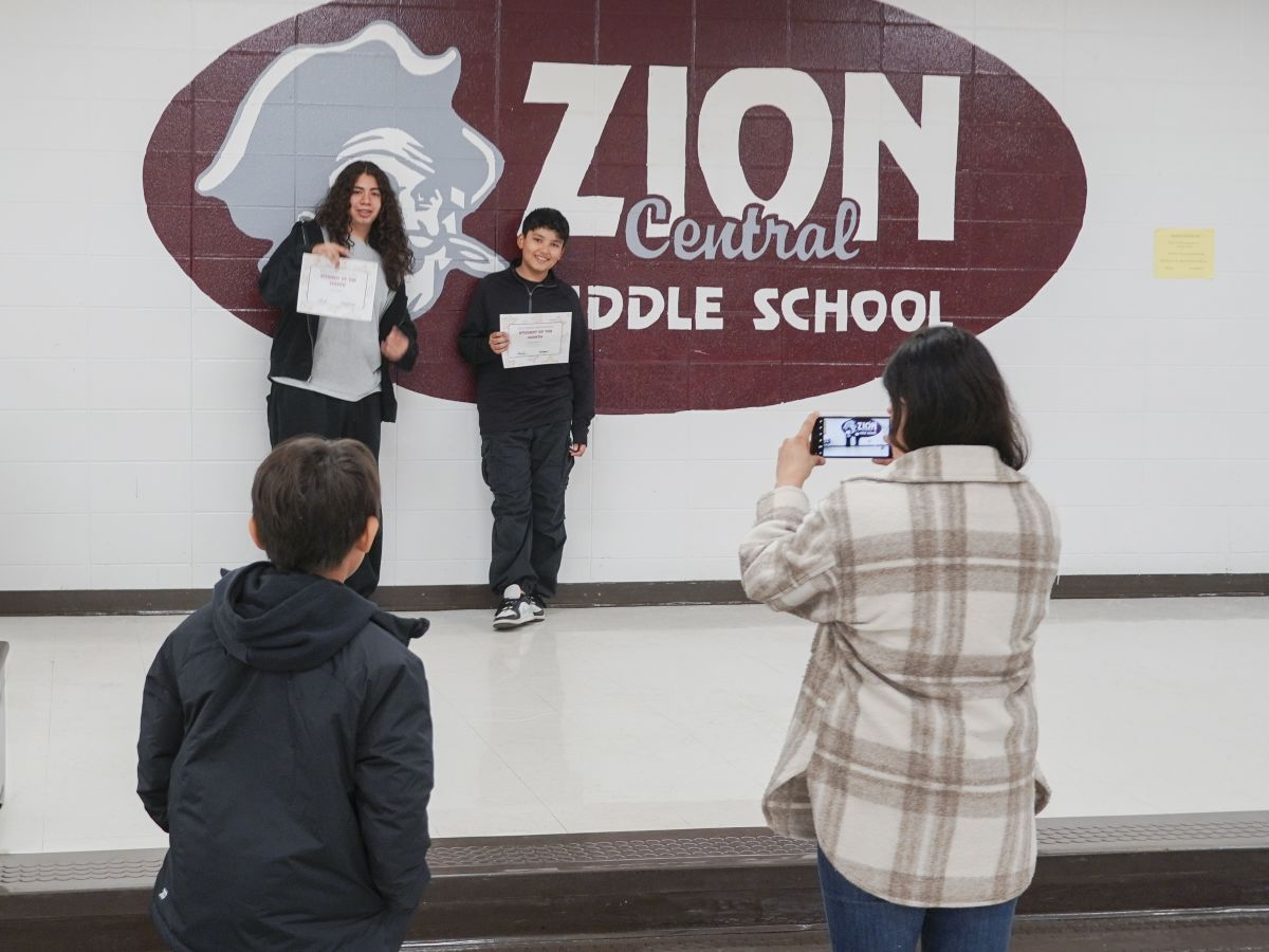 Student of the Month Breakfast Celebration at Zion Central | News Details