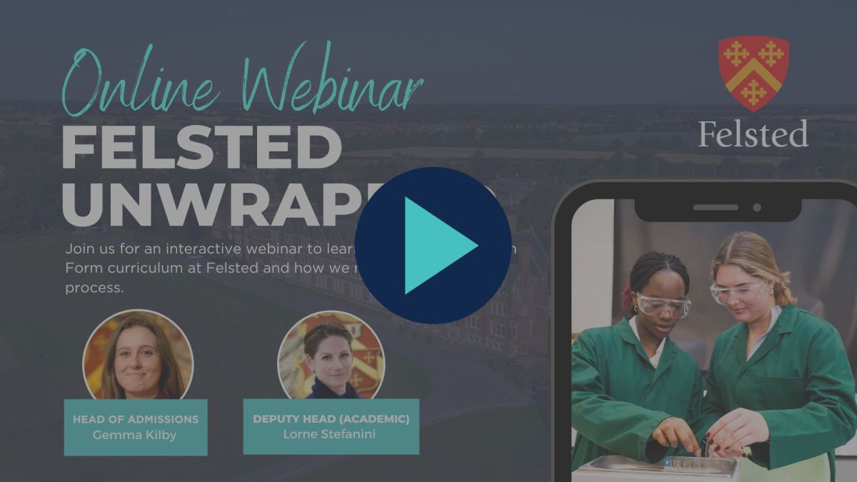 Felsted Unwrapped - Sixth Form Curriculum and Options Process | Posts Page