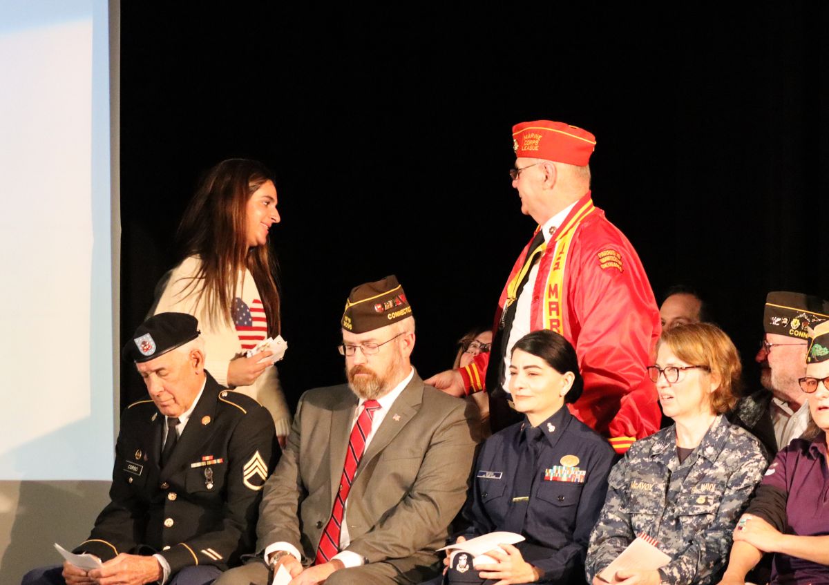 Veterans Day at Polson 2024 - Madison Public Schools