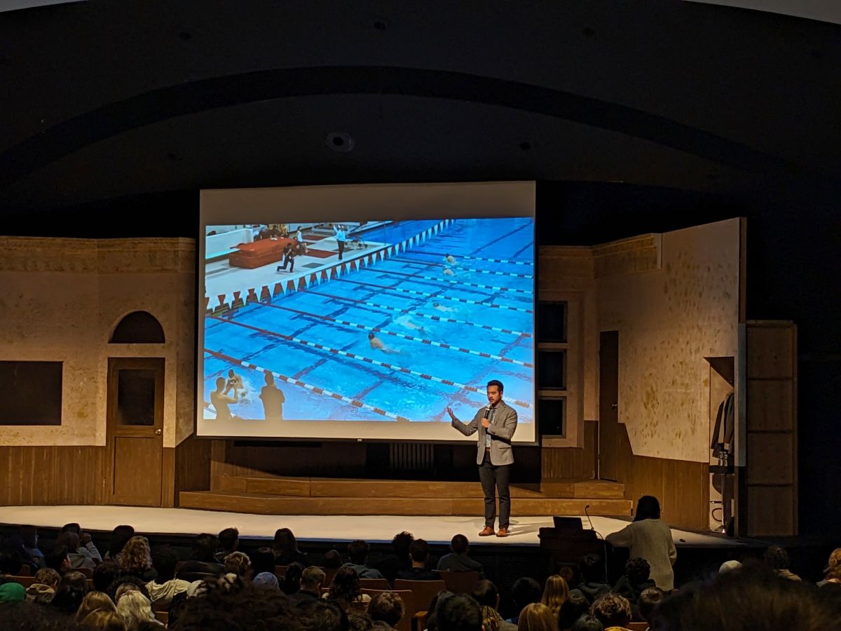 Schuyler Bailar Speaks at Special Assembly | News Detail