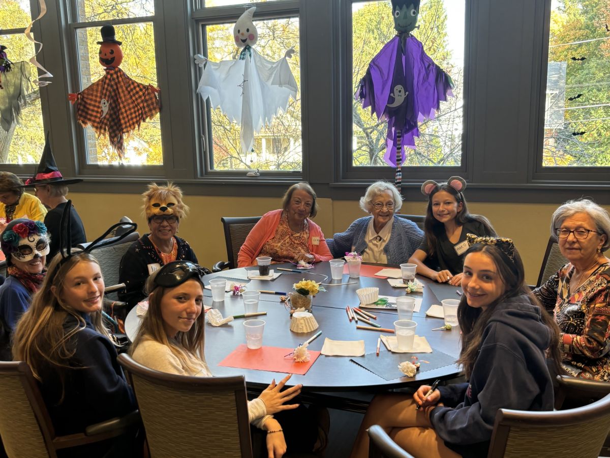 Intergenerational Club Connects Students with Seniors for Friendship ...