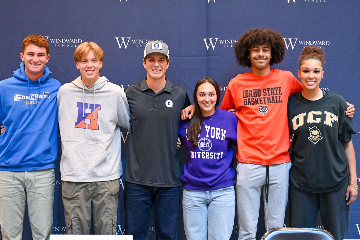 Windward Holds Fall College Commitment Ceremony | News Details