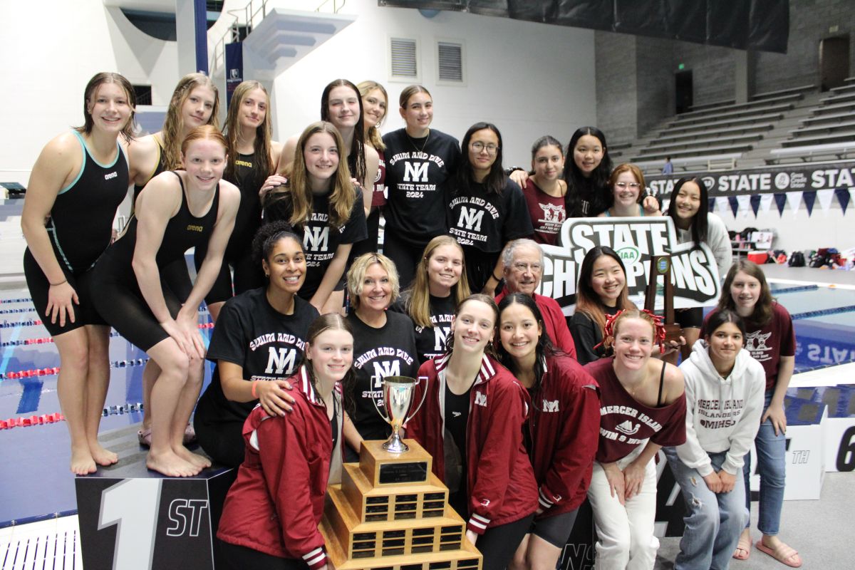 MIHS girls swim and dive team wins third consecutive 3A State ...