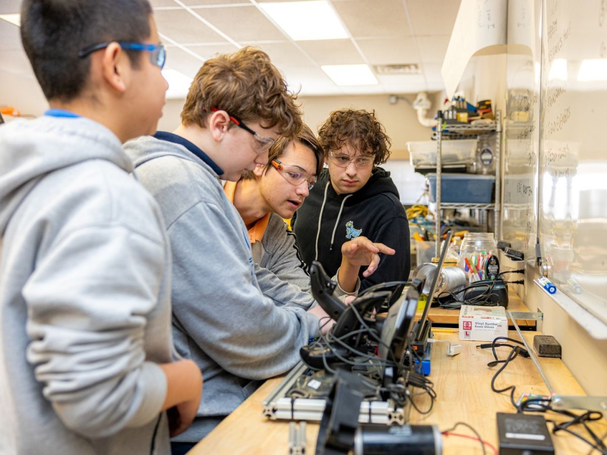 Building Beyond the Classroom: GSB’s Robotics Team Prepares for ...