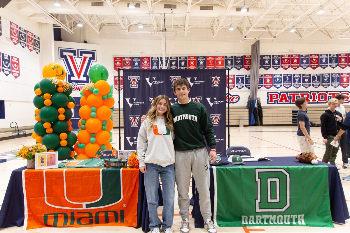 Viewpoint’s Student Athletes Sam Marella ’25 and Izzy Parsky ’25 ...