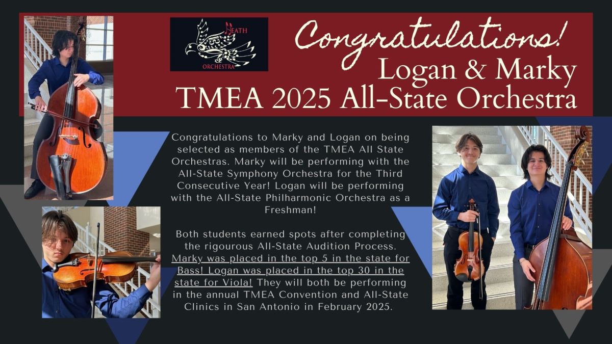 Congrats Logan & Markey- TMEA 2025 All-State Orchestra | Post Details