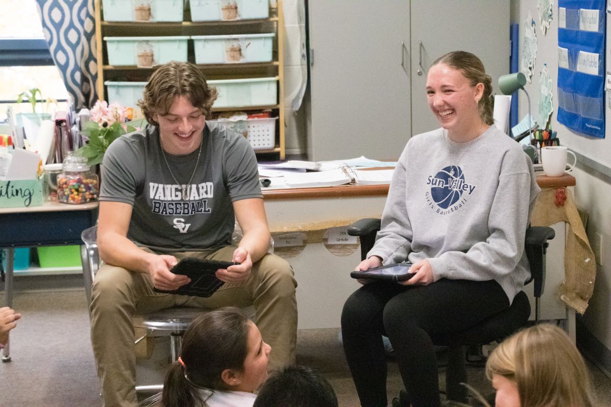 Sun Valley Athletes Inspire Parkside Students | Post Details