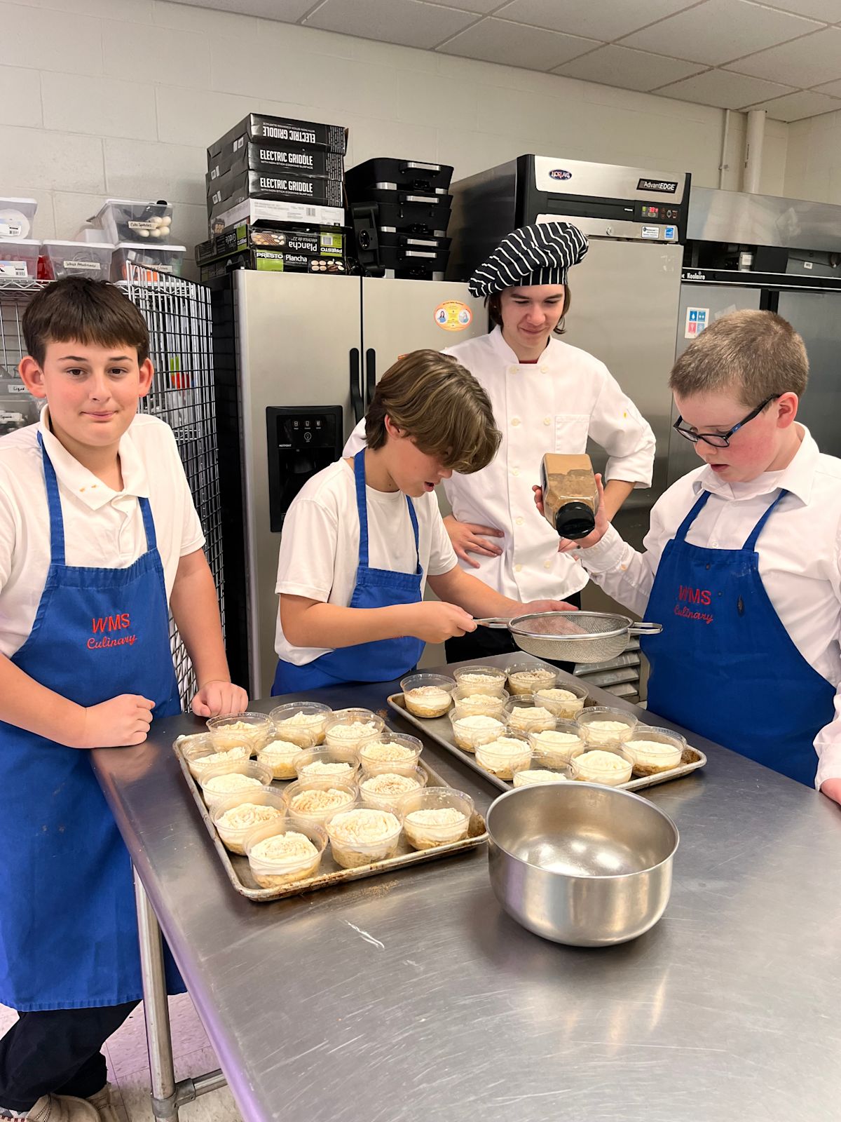 Culinary Collaboration at WMS For Local Senior Citizens Brings Students ...