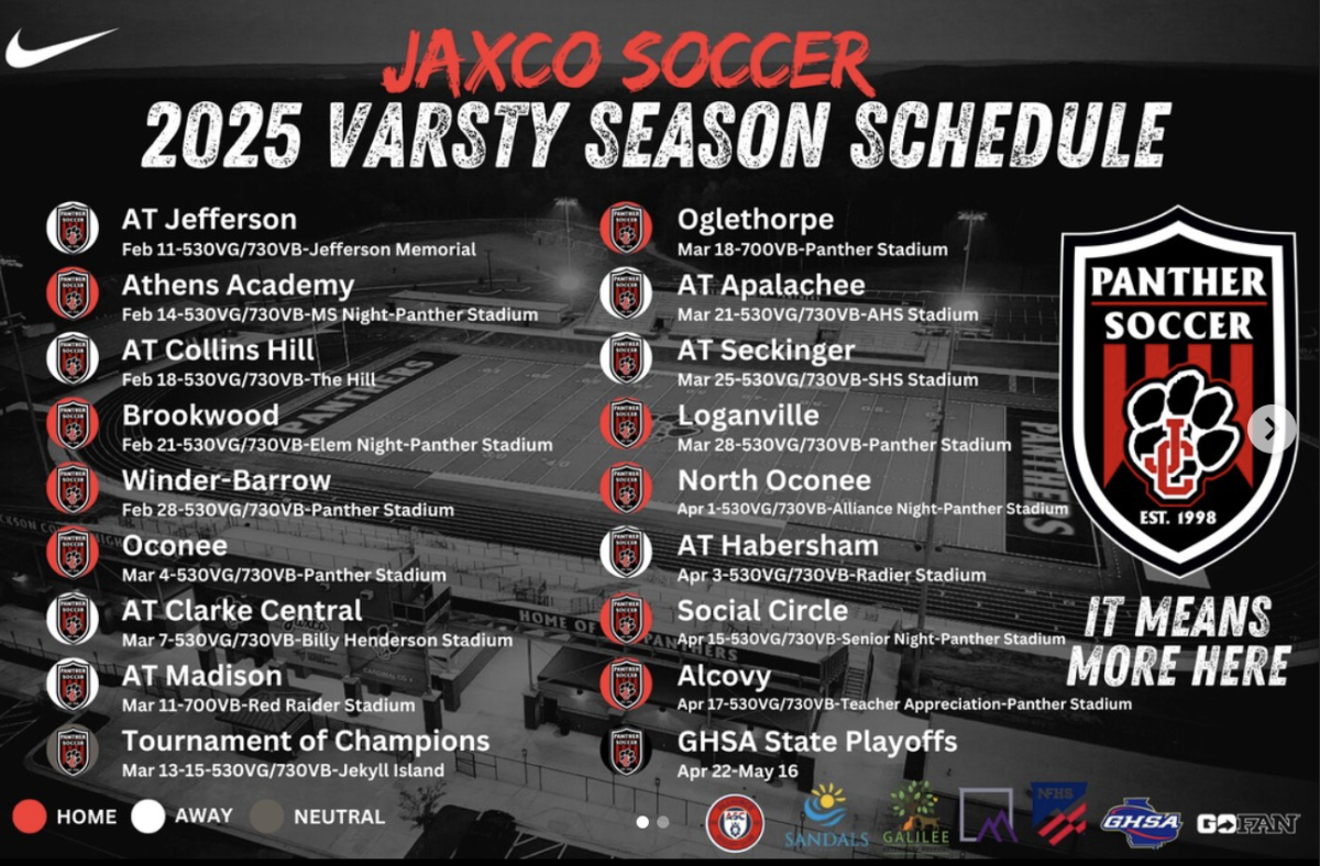 Jaxco Soccer Announces 2025 Schedule | jcathletics posts