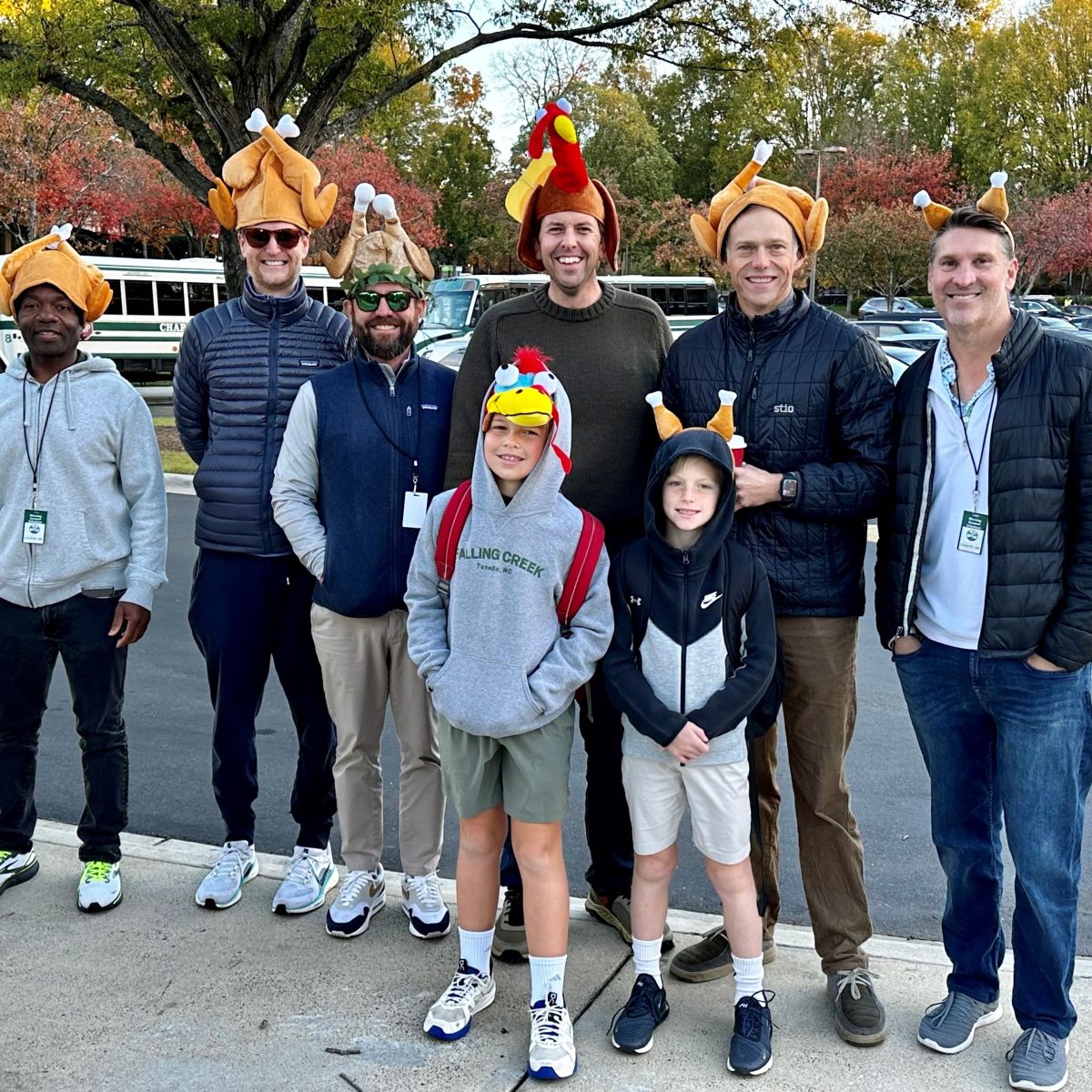 Gobble Gobble! Dads Deliver Smiles in Morning Carpool | School News ...