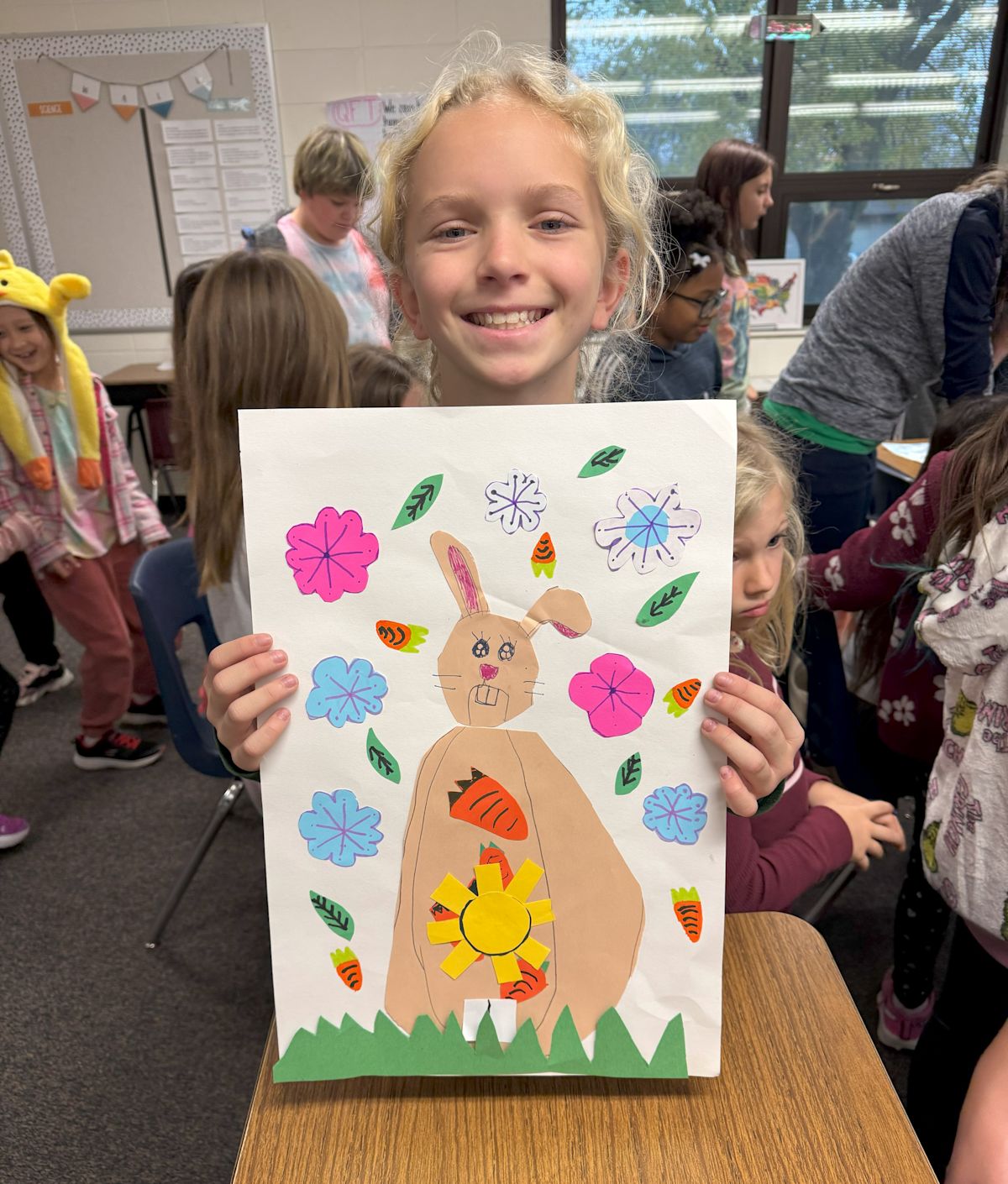 Fifth Graders Get Creative with Food Chain Collages! | Badger News Page ...
