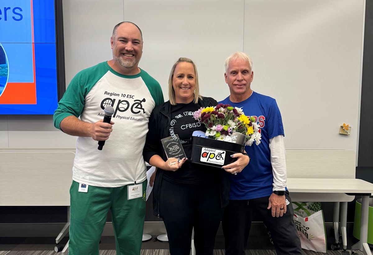 CFBISD’s Leslie Halencak honored as Region 10’s APE Professional of the ...