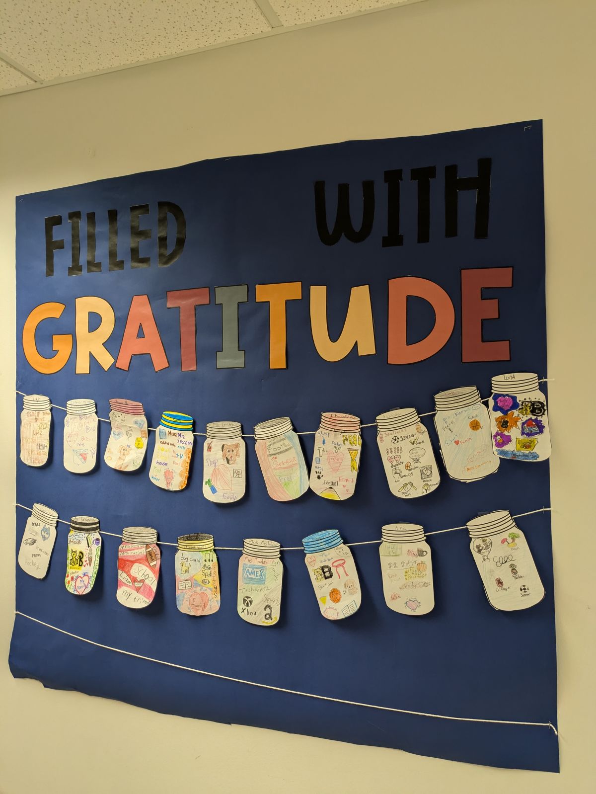 Gratitude Boards at Brown - Madison Public Schools