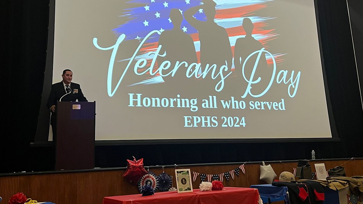 EPHS Veterans Day Assembly brings generations together to honor service ...