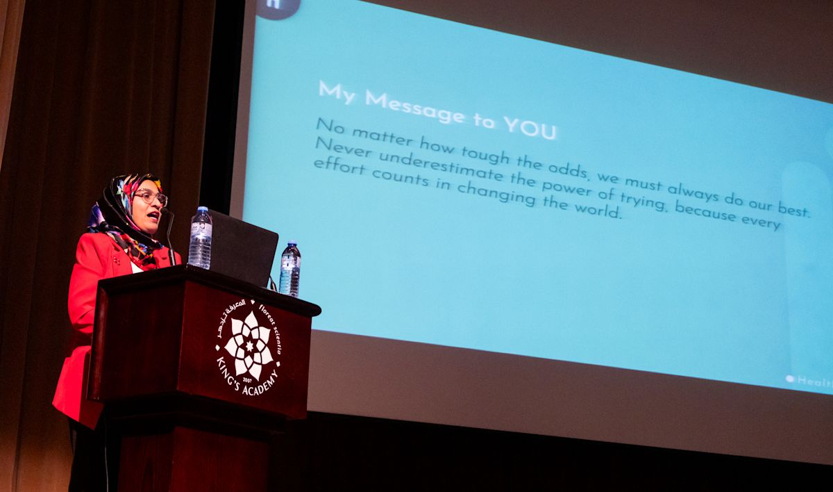 The Power of One Person | School News - King's Academy