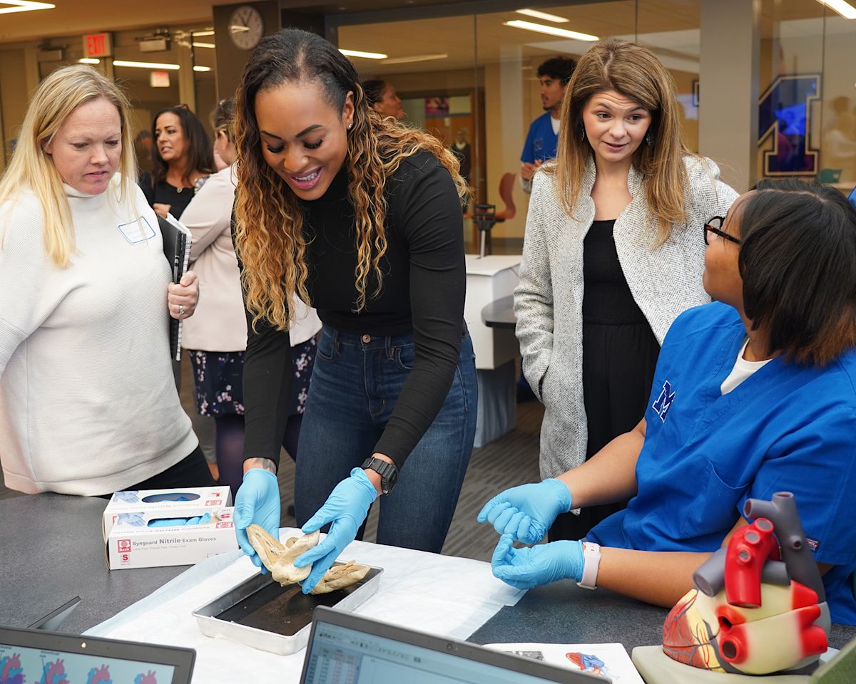 Leadership Orange visits MHS | District News Details