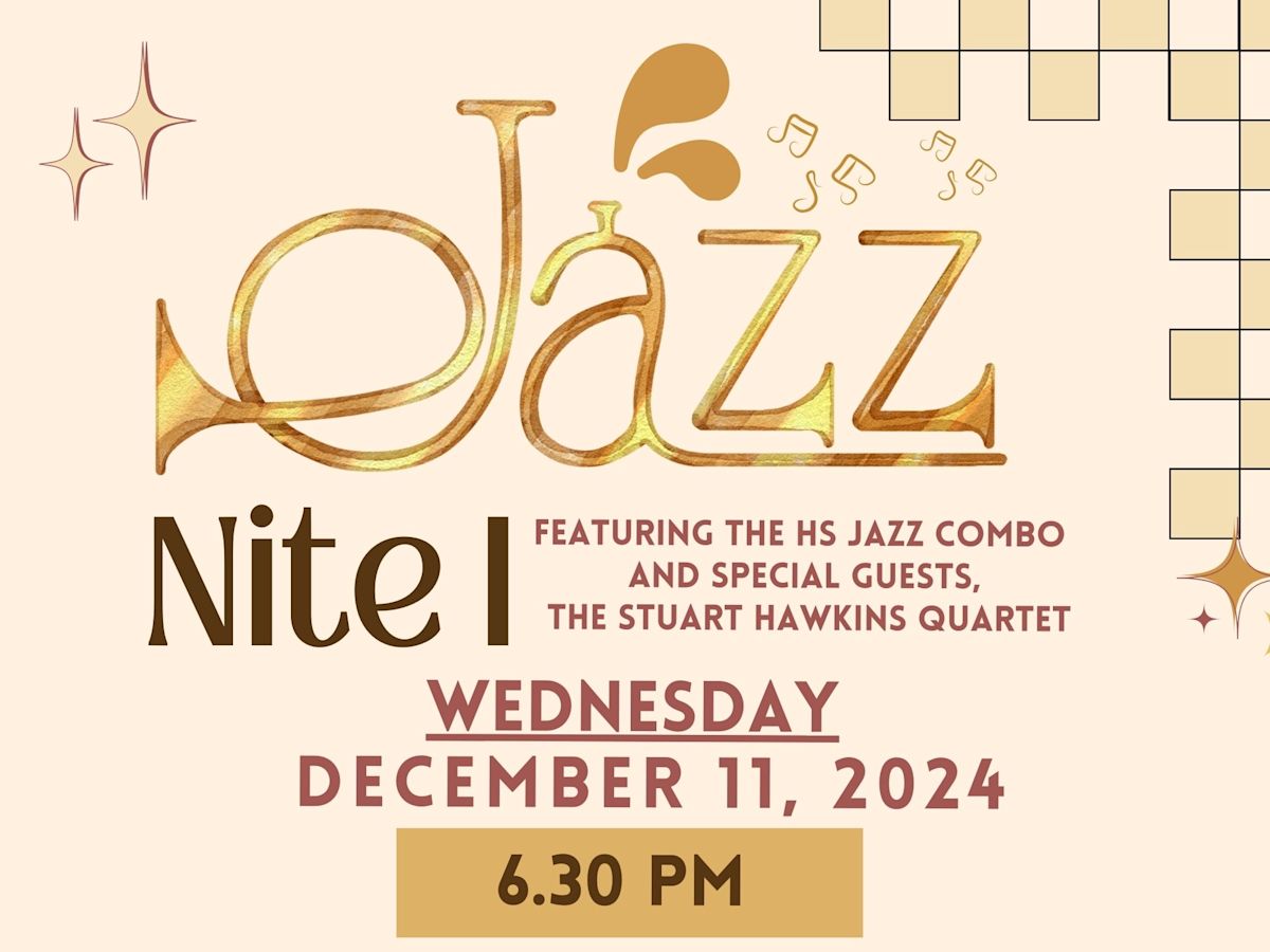 Jazz Nite 1 - Dec 11th | All School News single