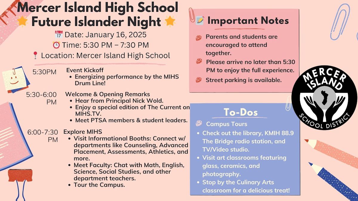 SAVE THE DATE: MIHS Hosting Future Islander Night on Thursday, January ...