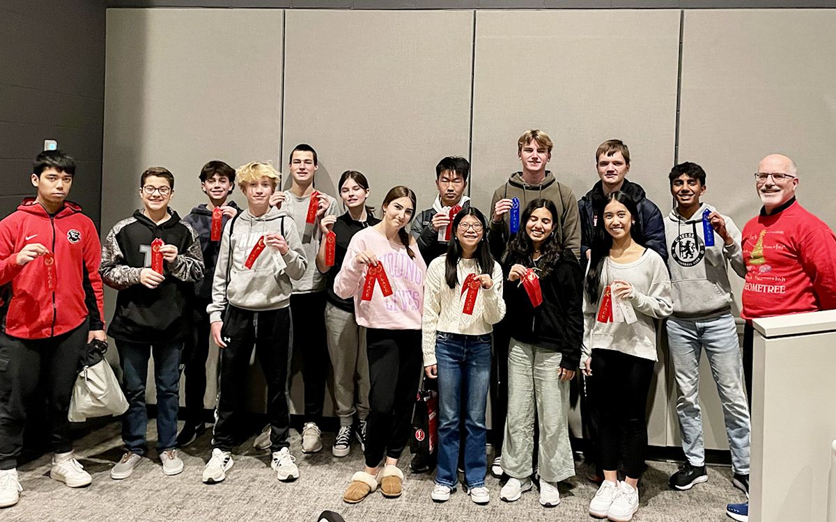 High School Math Team Takes Second Place at the Conference Math Fest ...