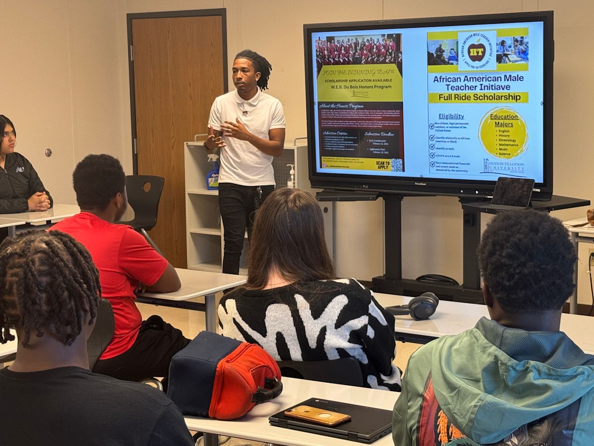 Alumni Highlight: Jaylen Spence, Class of 2021, inspires students with ...