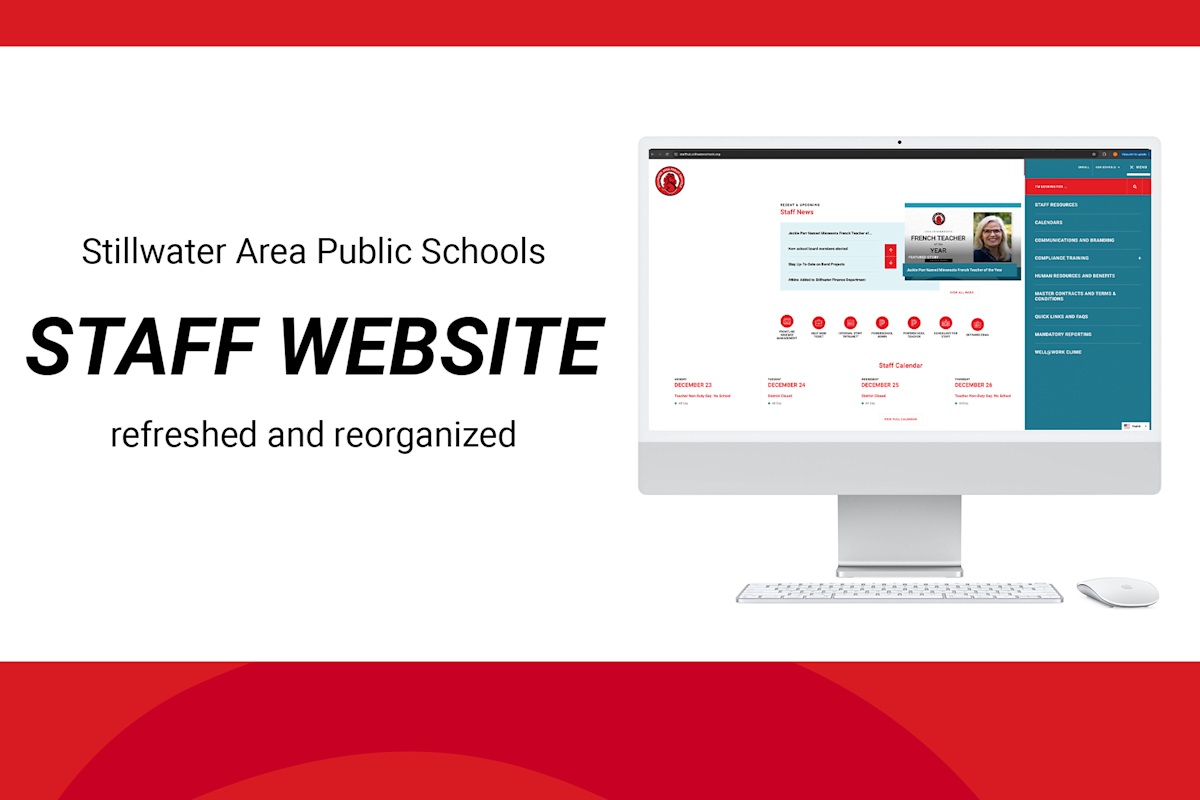 District Launches New Staff Website | Staff News Detail