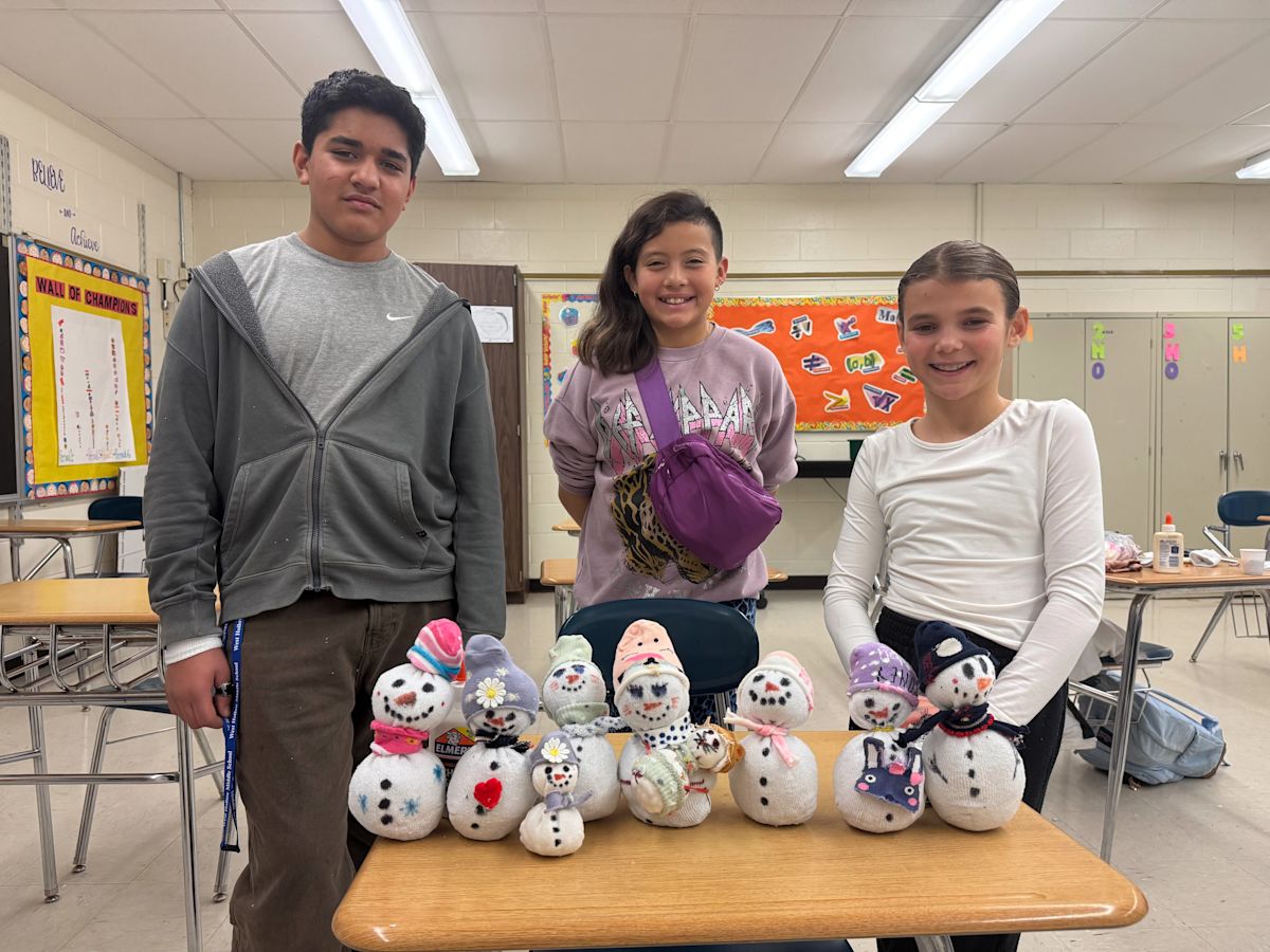 West Hollow's One World Club Creates Snowmen Dolls For Pediatric ...