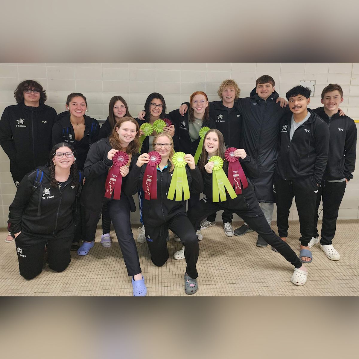 JHS swimmers break school records and personal best at North Dallas ...