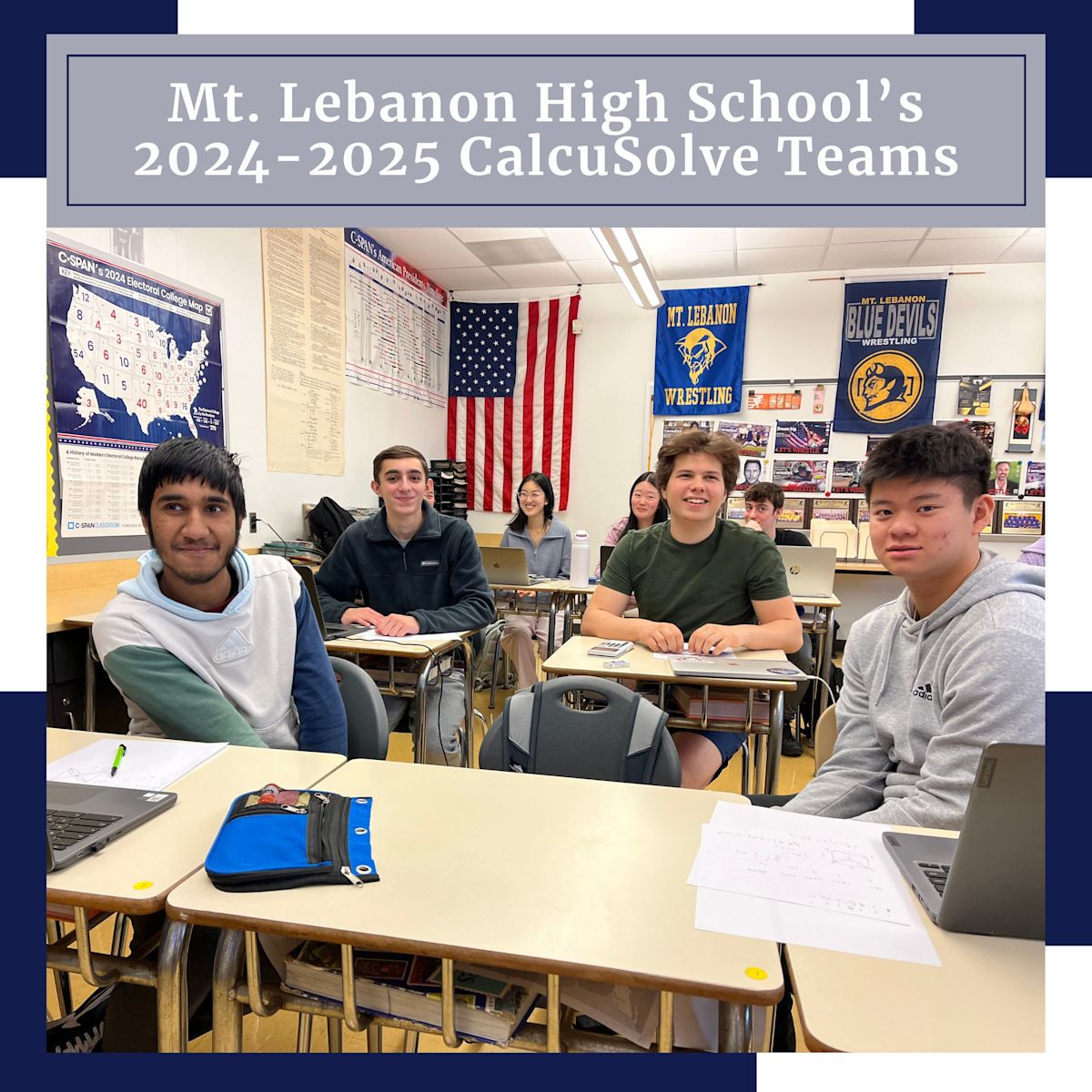Congratulations to the Mt. Lebanon High School CalcuSolve 2024-2025 ...