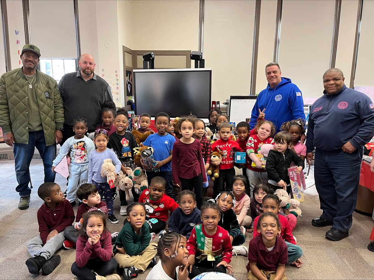 Mount Vernon Department of Public Works brings gifts to Edward Williams ...