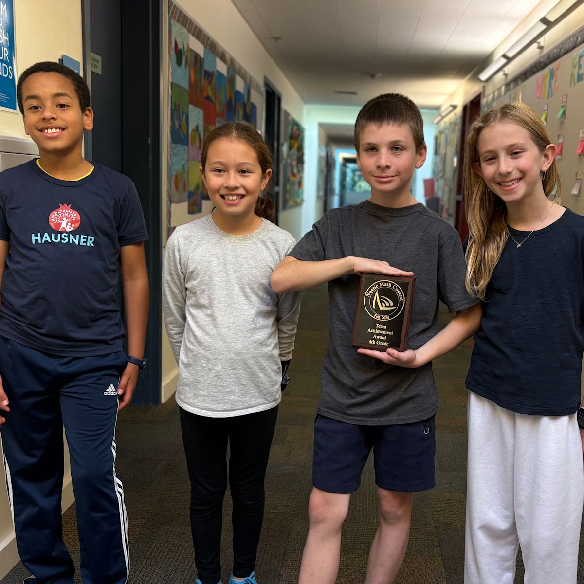 Hausner Students Excel in National Math Contest | Hausner News