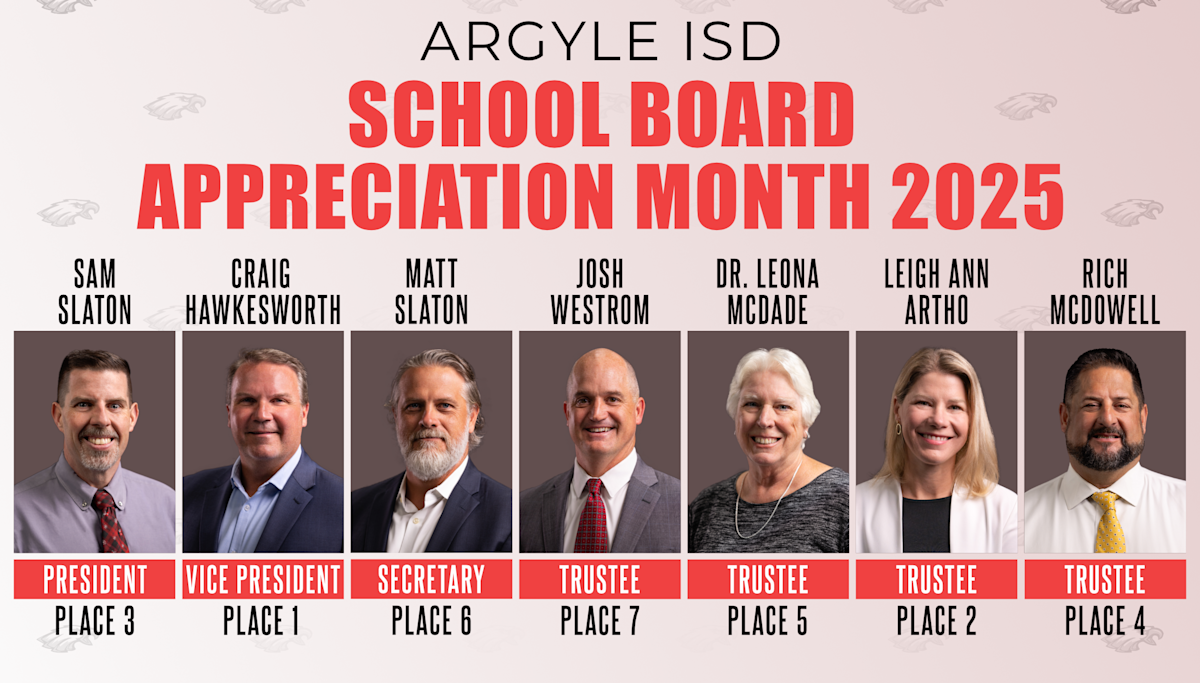 Celebrating Leadership: Honoring Argyle ISD School Board Trustees | Details