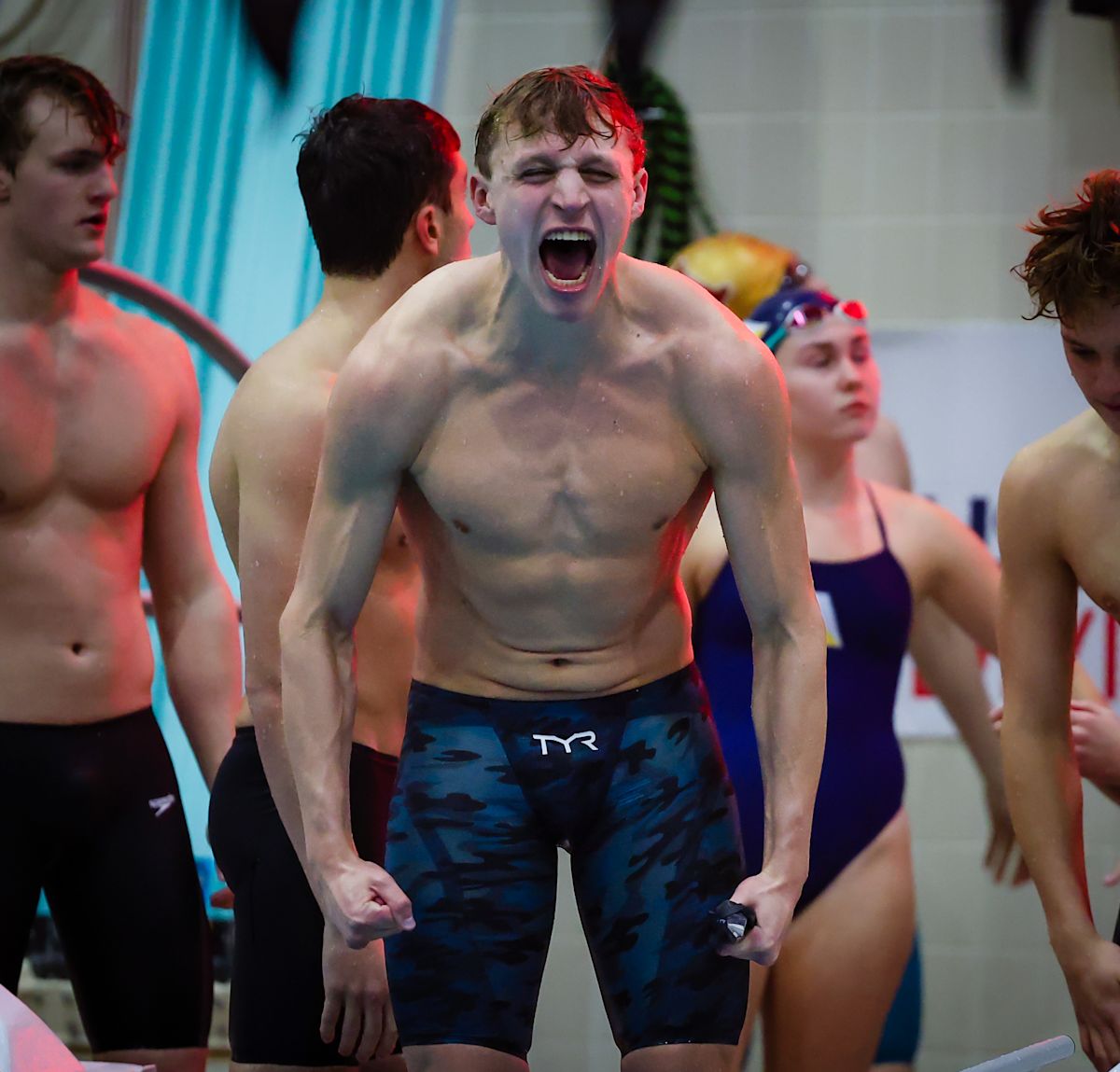 Boys Swimming & Diving: Brandon Fleck '25 Sets School, Pool Records in ...