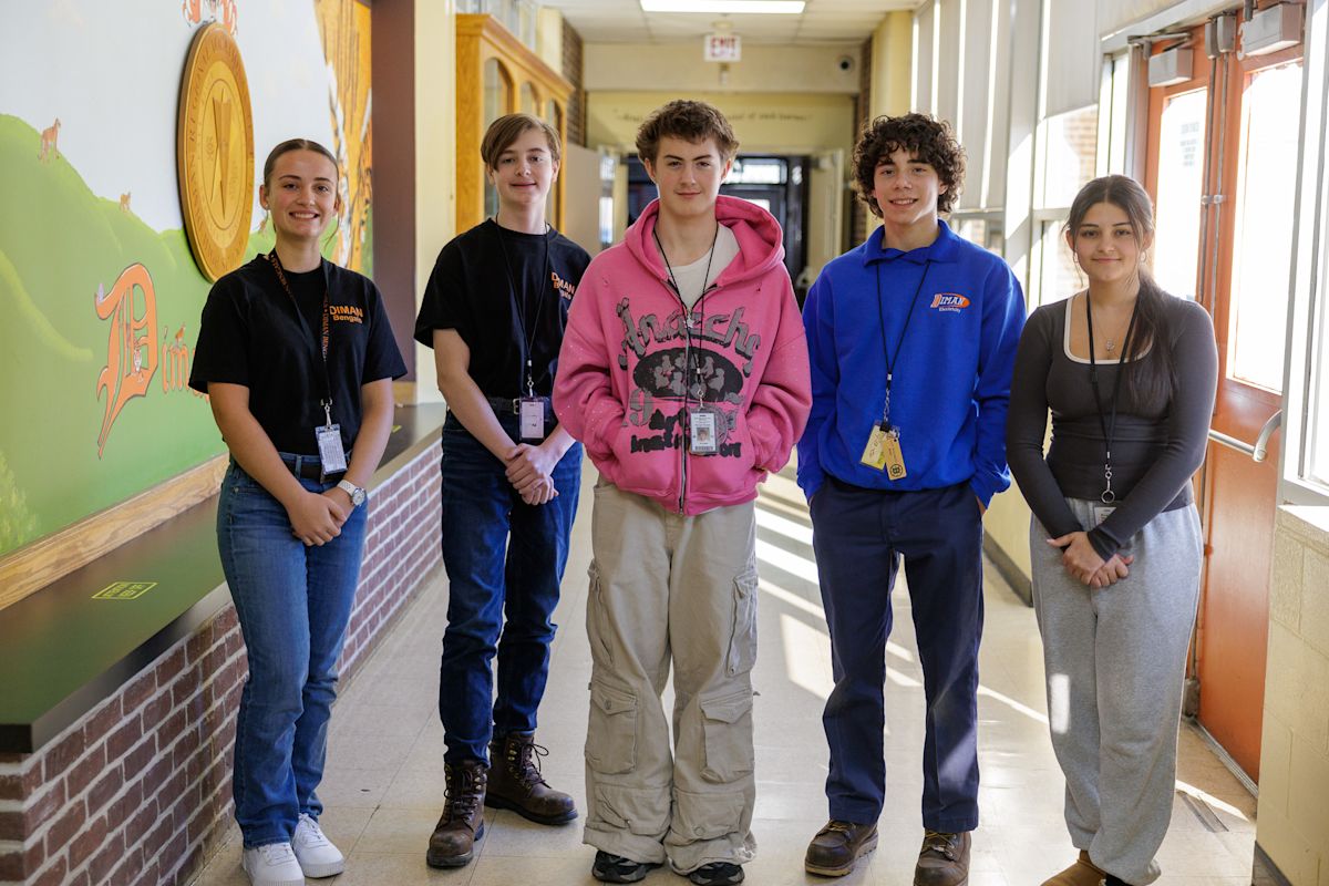 Recognizing Diman's Top Five Freshman | Diman News