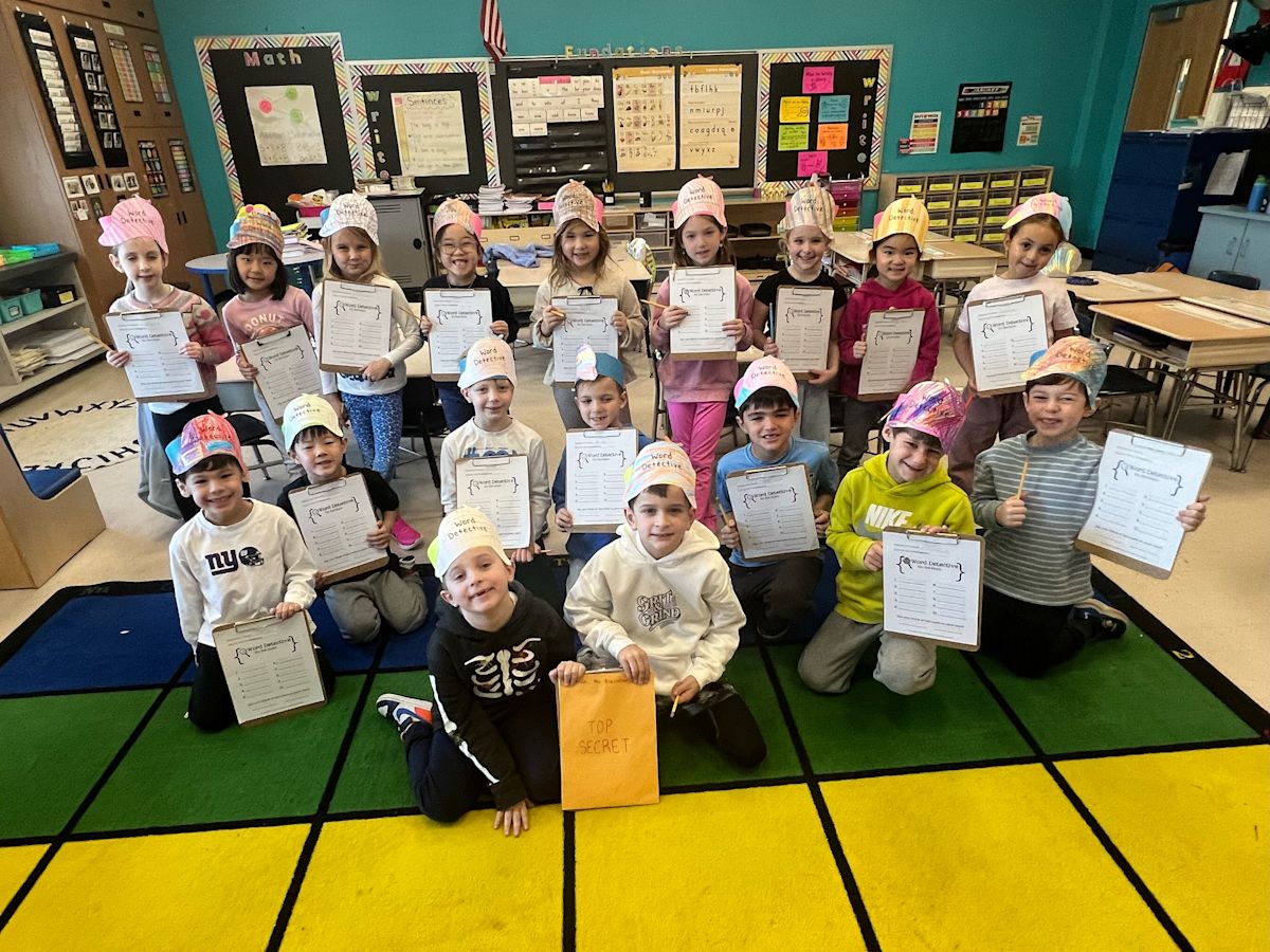 First Graders Celebrate Word Detectives Reading Unit | Post Details