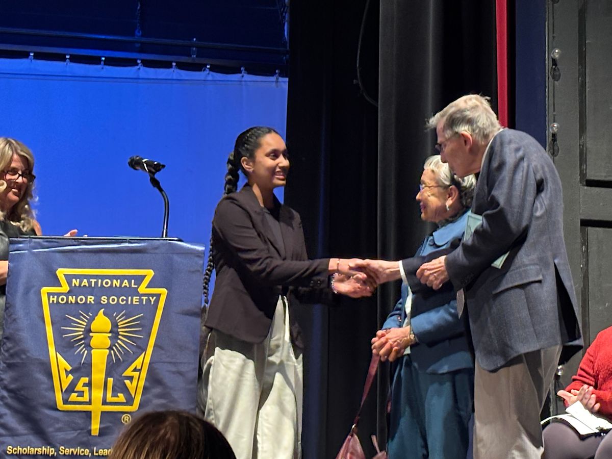 Special Award at NHS Induction Ceremony | News Detail