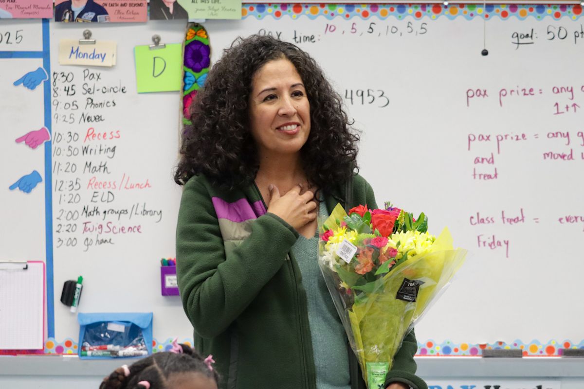Charlotte Sanchez of Dan Mini Elementary Named Teacher of the Year ...