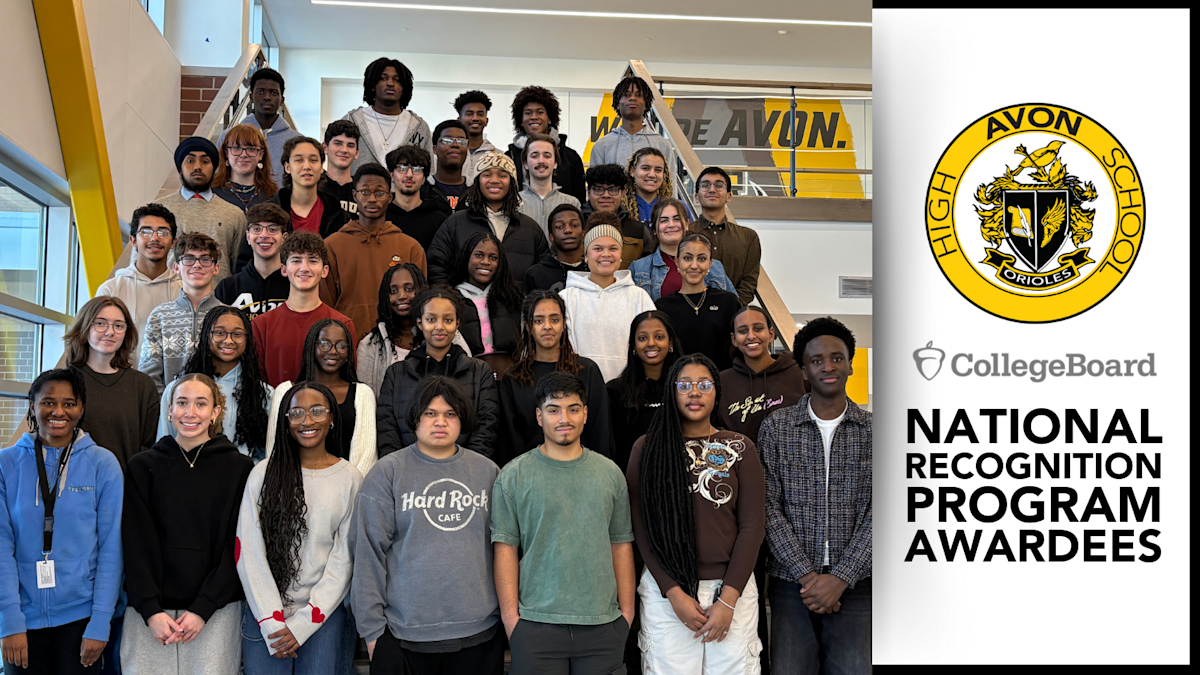 48 AHS Students Earn College Board Academic Honors | Experience Avon