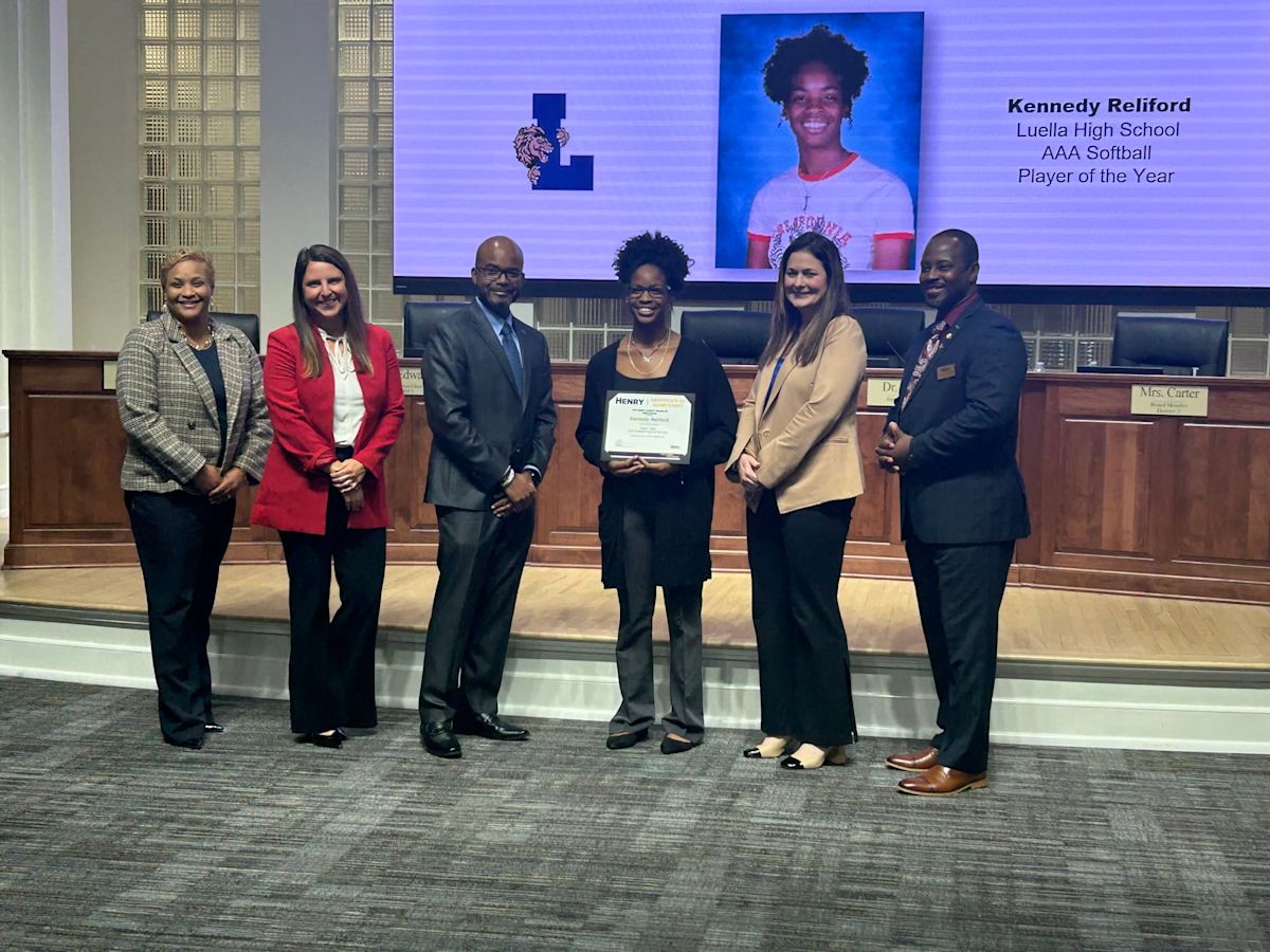 HCBOE Recognizes Kennedy Reliford as AAA Softball Player of the Year ...