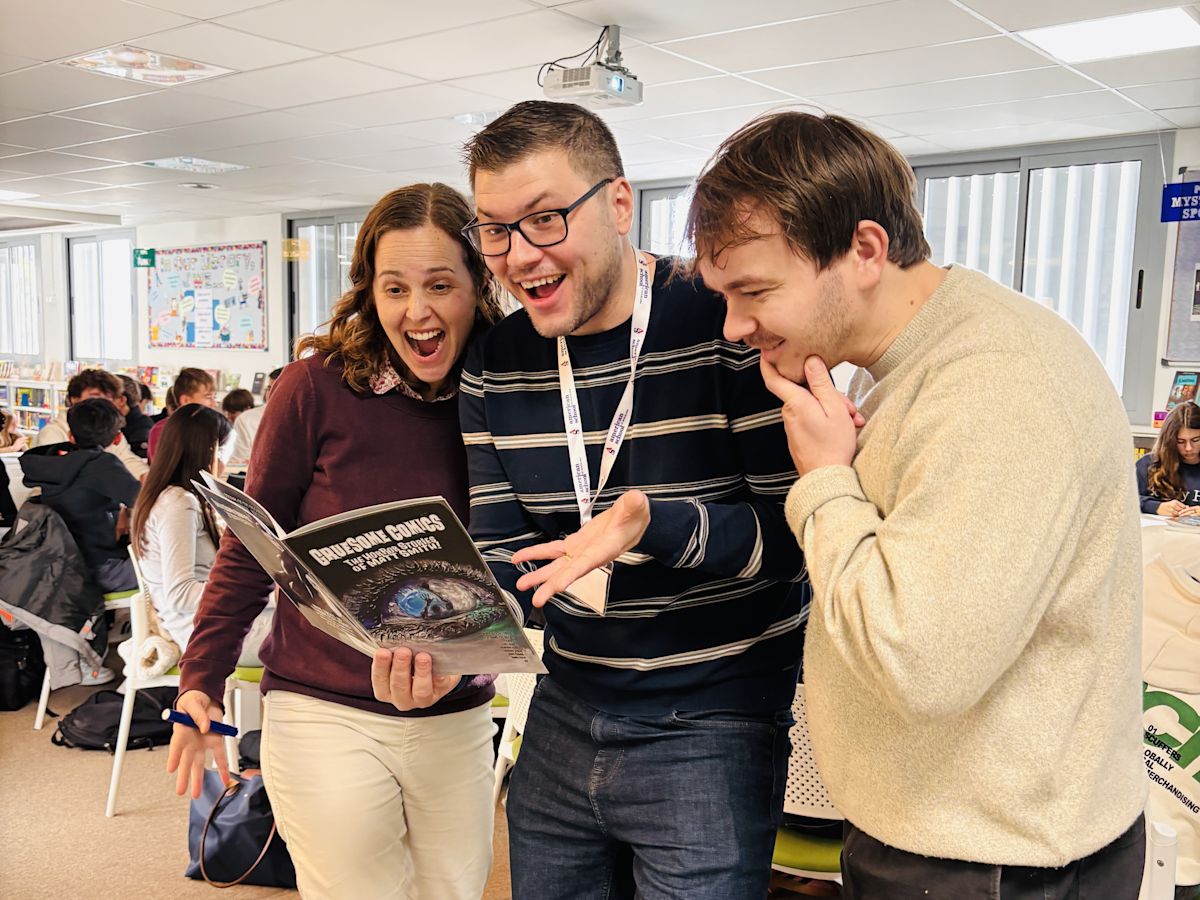 Renowned Cartoonist Matt Smith Visits ASB | News