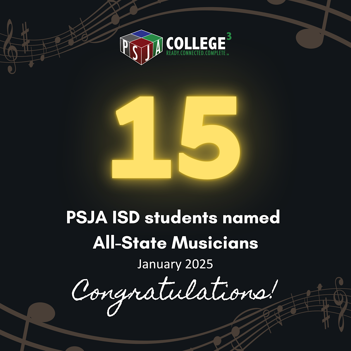 Fifteen PSJA ISD Students Named All-State Musicians | School News Details