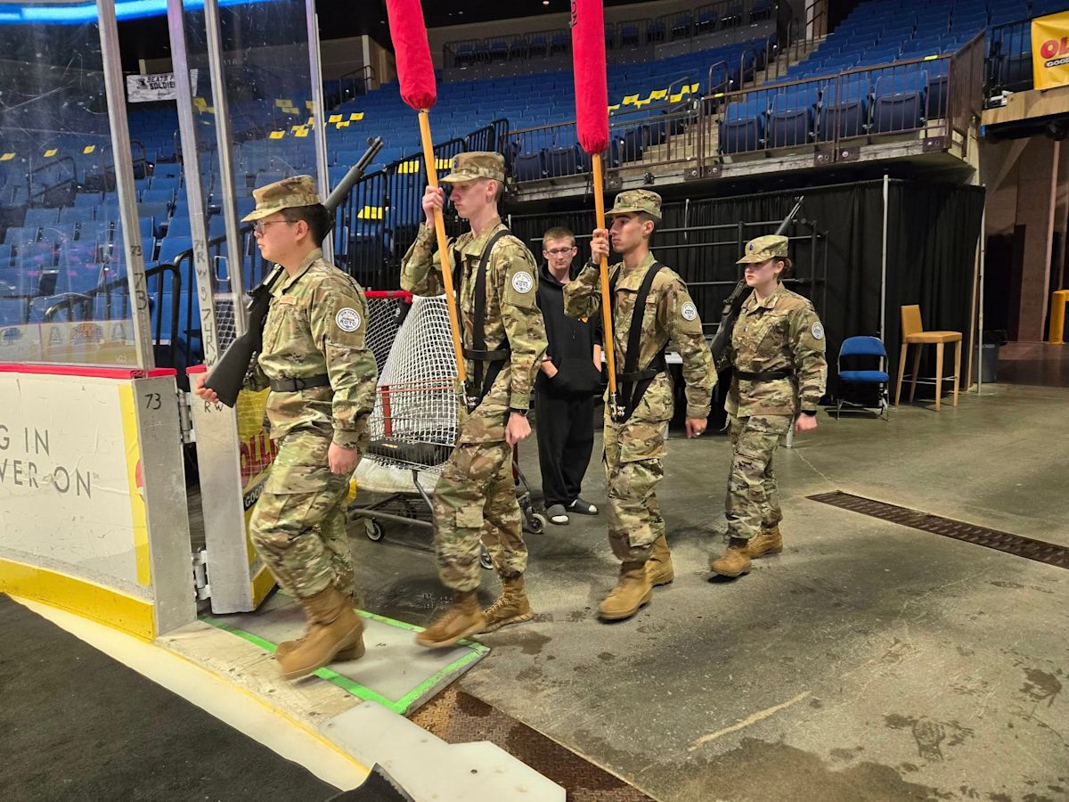 AFJROTC Helps With Oilers Game | Campus Life Details