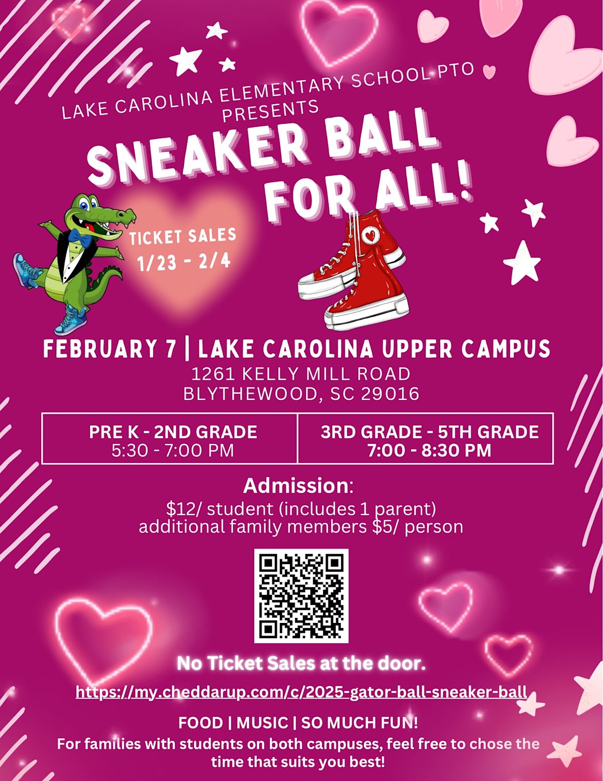 Gator Ball ~ Sneaker Ball for All 2025! | Details