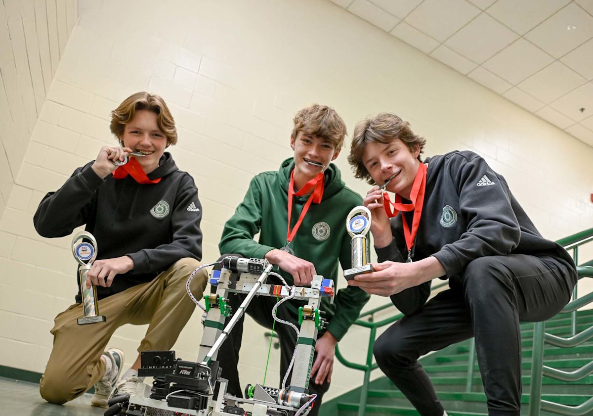 FireBots Ignite: Holy Family Robotics Teams Headed for New Challenges | Highlight News Default Board