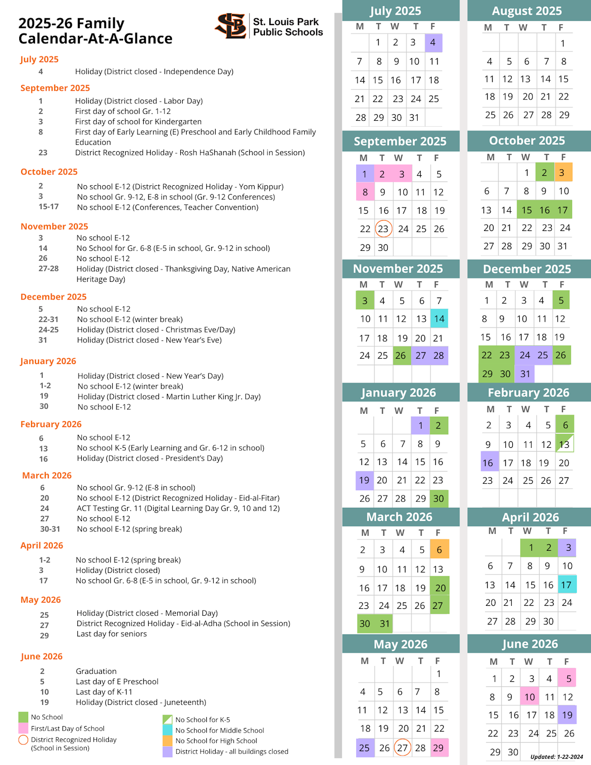 Learn more about the 2025-2026 Academic Calendar | Default Board Post Page