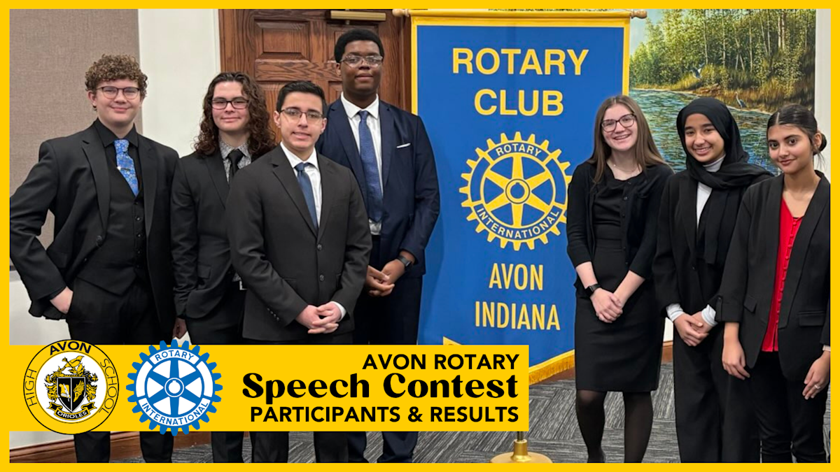 Avon Rotary Speech Contest Participants & Results | Experience Avon